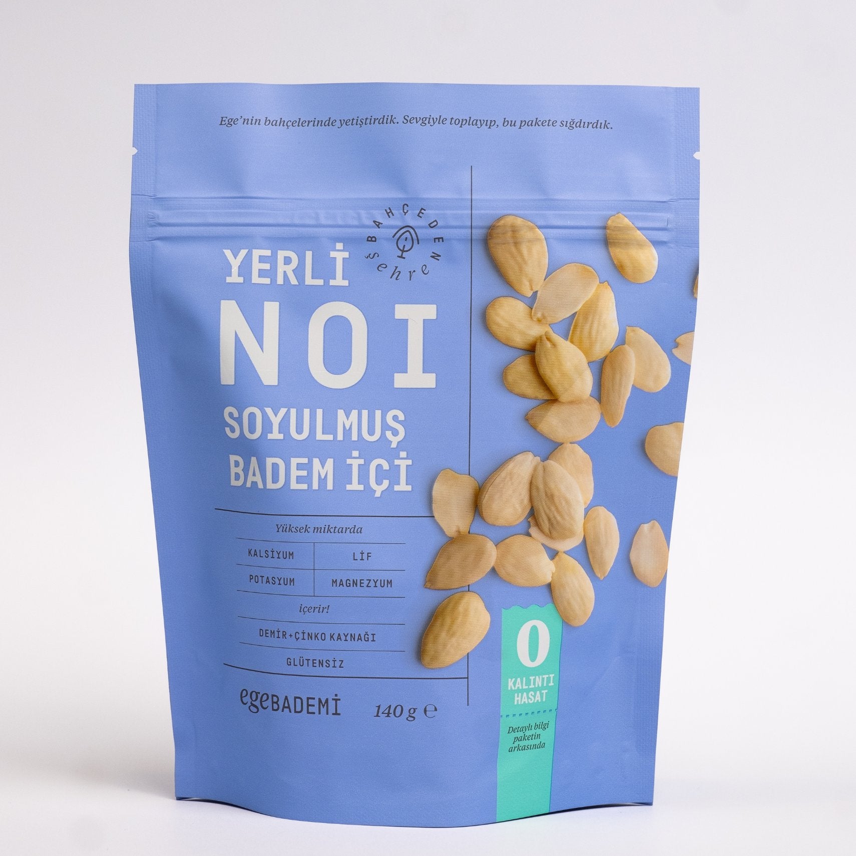 Beyaz Badem İçi 140gr | Noi Bahçe